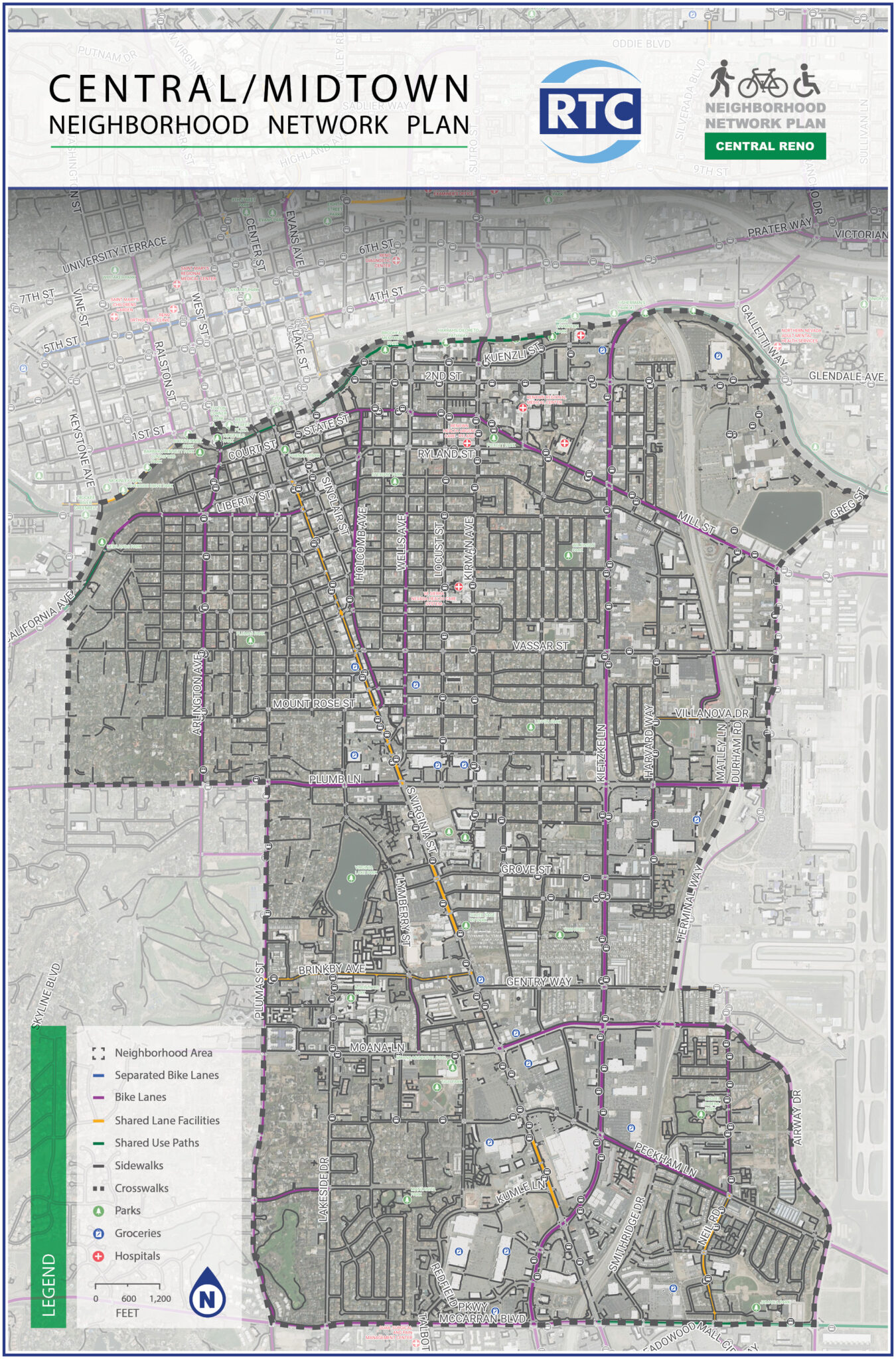 Central Reno/MidTown Neighborhood Network Plan – RTC Washoe